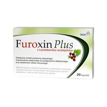 Furoxin Plus kapsułki 20 kaps. | aptekacurate.pl
