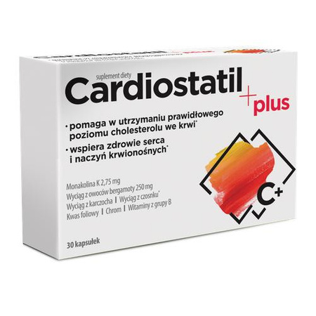 Cardiostatil Plus, 30 kapsułek | aptekacurate.pl