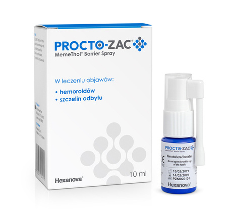 Procto-zac MemeThol Barrier Spray 10ml | | Apteka CURATE w Lublinie