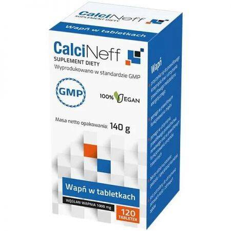 Calcineff tabletki podzielne 40mg *120 szt | aptekacurate.pl