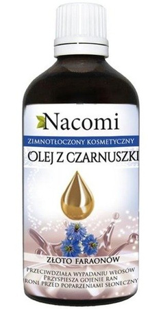 NACOMI Olej z czarnuszki 50ml | APTEKA \ LEKI I SUPLEMENTY \ MEDYCYNA NATURALNA \ OLEJKI ...