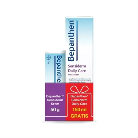 Bepanthen Sensiderm krem 50 g + Bepanthen Sensiderm Daily Care, 150ml ...