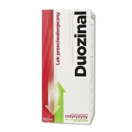 Duozinal syrop 150 ml | ALERGIA \ ALERGIA/ KATAR SIENNY | Apteka CURATE ...