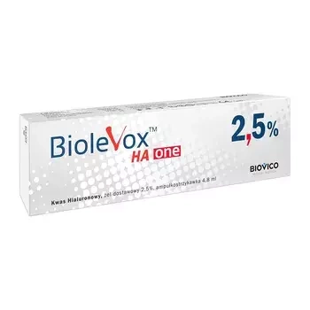 BioleVox HA One 2,5%, 4,8 ml, żel dostawowy, 1 ampułko-strzykawka ...