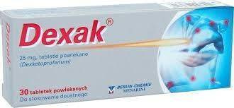 Dexak tabletki powlekane 25 mg 30 tabl. | aptekacurate.pl