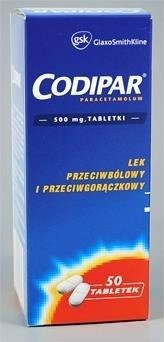 Codipar 500mg x 50 tabletki | aptekacurate.pl