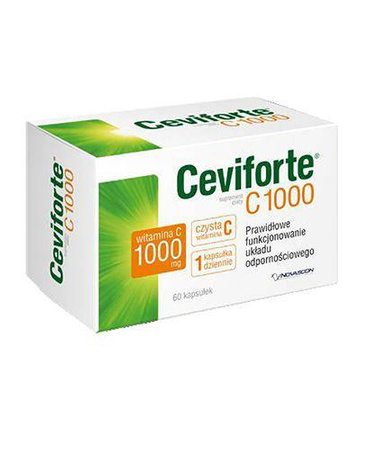 Ceviforte C 1000 kapsułki, 60 kapsułek | aptekacurate.pl