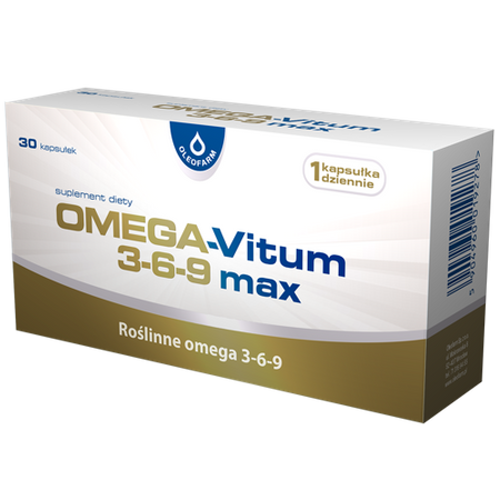 OMEGA-Vitum 3-6-9 max 30 kapsułek | APTEKA \ LEKI I SUPLEMENTY \ UKŁAD ...