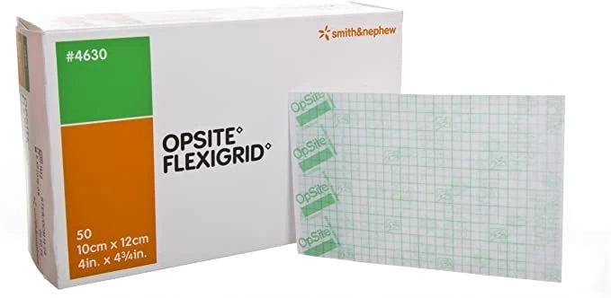 Opsite Flexigrid, 10 cm x 12 cm, opatrunek foliowy, 1 opatrunek | aptekacurate.pl