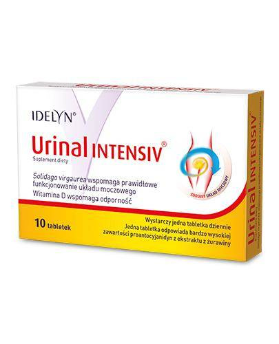 Urinal Intensiv 10 tabletek, | APTEKA \ LEKI I SUPLEMENTY \ UKŁAD ...