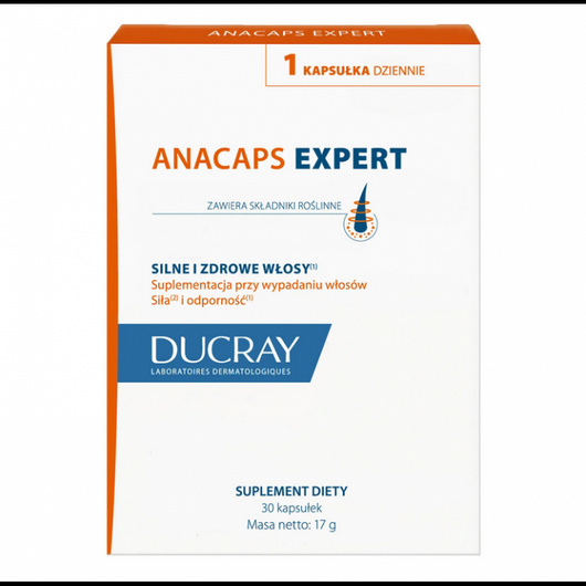 DUCRAY Anacaps Expert, 30 kapsułek | aptekacurate.pl