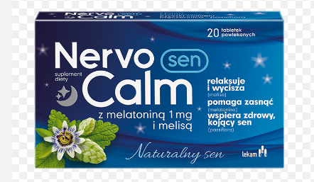NervoCalm Noc tabletki powlekane, 20 tabletek | aptekacurate.pl