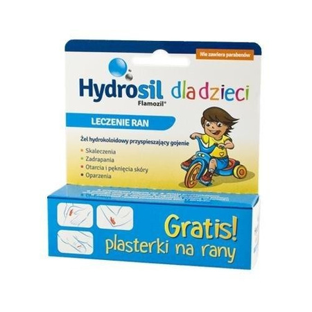 Hydrosil dla dzieci żel 20g + plast. Gratis | APTEKA \ APTECZKA ...