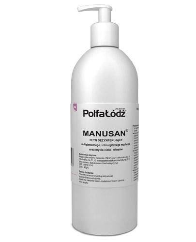 Manusan płyn do stosowania na skórę z dozownikiem, 500ml | aptekacurate.pl