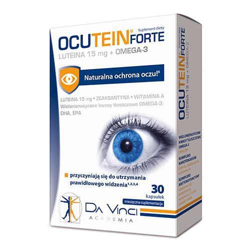 Ocutein Forte, 30 kapsułek | aptekacurate.pl