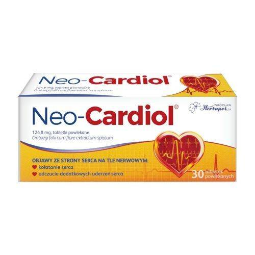 Neo-Cardiol (Cratonic) tabletki powlekane 124,8mg | aptekacurate.pl