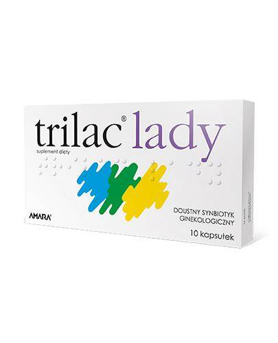 Trilac lady kapsułki twarde, 10 kapsułki
