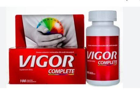 Vigor Complete tabl.powl. 100 tabl. \ aptekacurate.pl