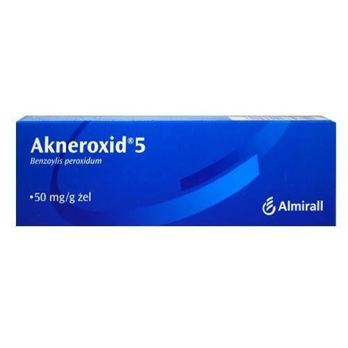 Akneroxid 5% żel, 50 g | aptekacurate.pl