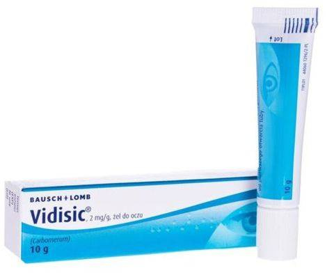Vidisic żel do oczu 2 mg/g, 10 g (tuba)IM | aptekacurate.pl