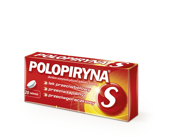 Polopiryna S, 20 tabletek | aptekacurate.pl