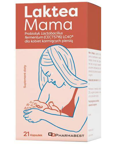 Laktea Mama kapsułki, 21 kapsułek | aptekacurate.pl