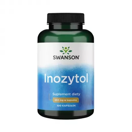 SWANSON Inositol 650 mg, 100 kapsułek | aptekacurate.pl