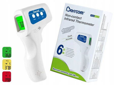 Termometr bezdotykowy na podczerwień Berrcom Model JXB-178 1 sztuka ...