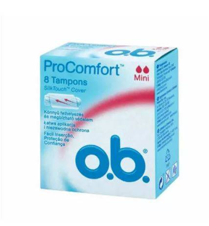 Tampony higieniczne OB ProComfort mini*8szt | aptekacurate.pl