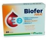 Biofer Folic, 80 tabletek | aptekacurate.pl