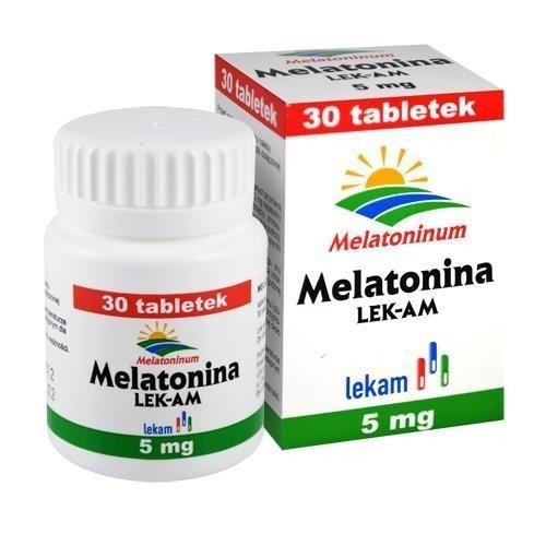 Melatonina 5mg, 30 tabletek | aptekacurate.pl