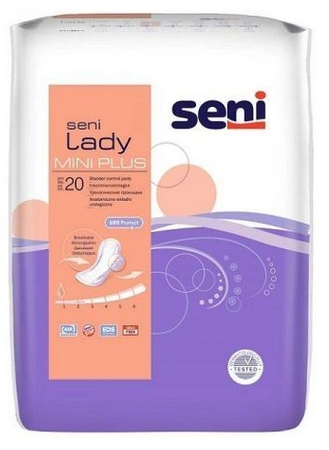 SENI LADY Mini Plus, 20 sztuk | aptekacurate.pl