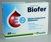 Biofer, 80 tabletek | apteacurate.pl