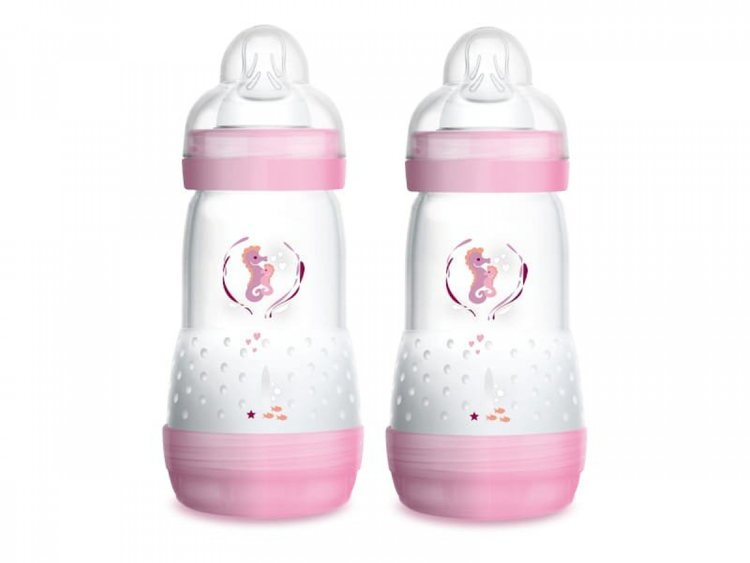 Butel. MAM 260 ml Anti-Colic 2 m+ Girl - 1 sztuka | MAMA I DZIECKO ...