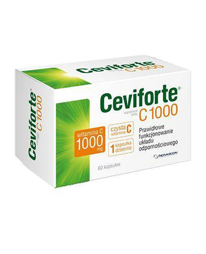 Ceviforte C 1000 kapsułki, 60 kapsułek | aptekacurate.pl
