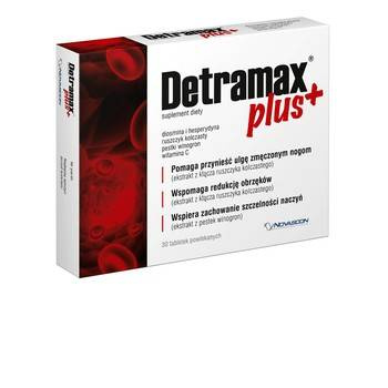 Detramax PLUS 60 tabletek powlekanych | aptekacurate.pl