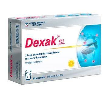 Dexak Sl granulat do sporządzania do ustnego 25mg 20asz Im ...