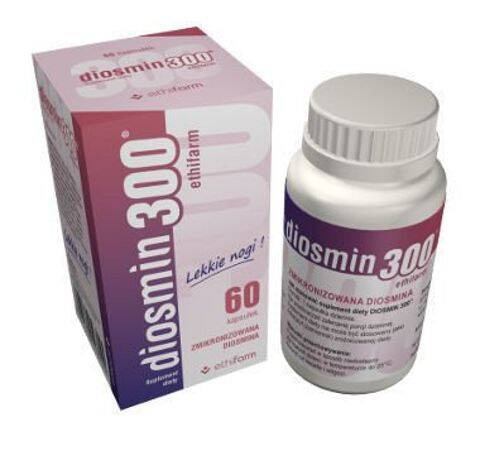 Diosmin 300, 60 kapsułek | aptekacurate.pl