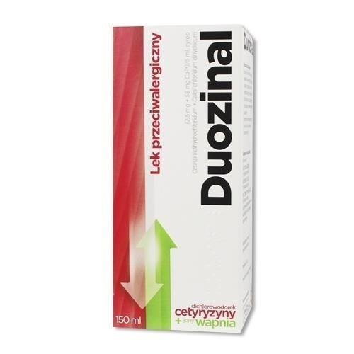 Duozinal syrop 150 ml | ALERGIA \ ALERGIA/ KATAR SIENNY | Apteka CURATE ...