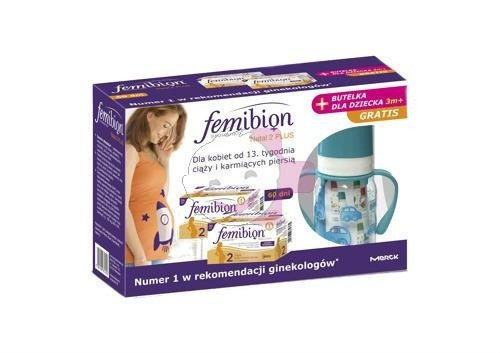 Femibion Natal 2 PLUS zestaw z butelką | MAMA I DZIECKO \ ZDROWIE MAMY ...