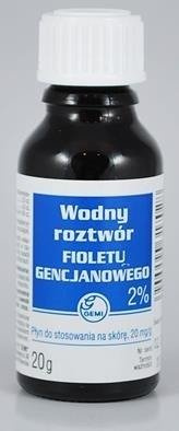 Fiolet gencjany 2% r.wodny 20ml | APTEKA \ APTECZKA \ HIGIENA ...