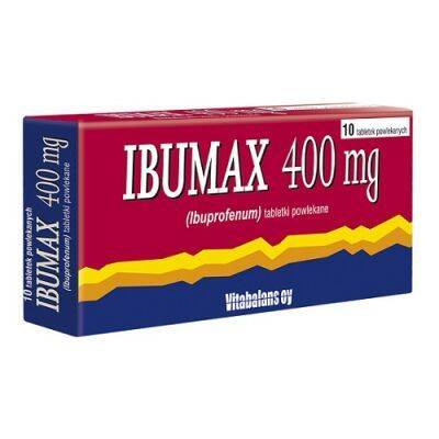 Ibumax tabletki powlekane 400mg *30 | aptekacurate.pl