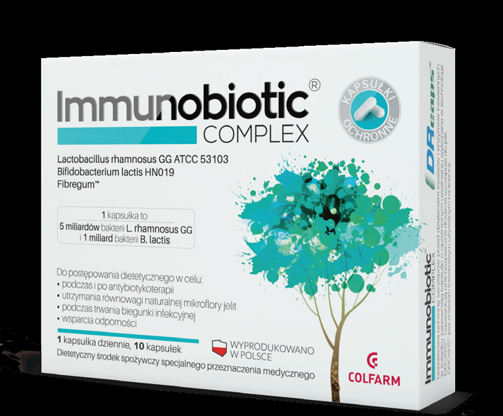 Immunobiotic Complex kaps. *10 | APTEKA \ LEKI I SUPLEMENTY \ UKŁAD ...