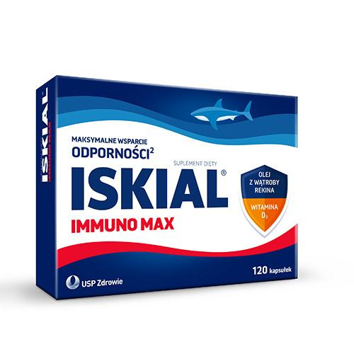 Iskial Max, 120 kapsułek | APTEKA \ LEKI I SUPLEMENTY \ ODPORNOŚĆ ...