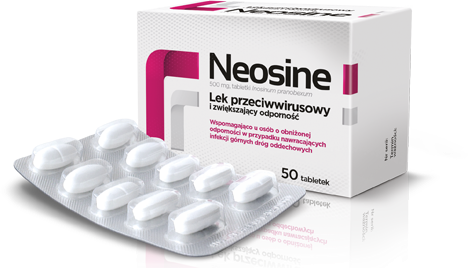 Neosine 500mg, 50 tabletek | PRZEZIĘBIENIE \ INFEKCJE WIRUSOWE | Apteka ...