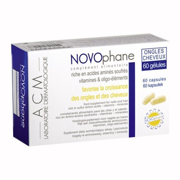 Novophane x 60 kaps. | APTEKA \ LEKI I SUPLEMENTY \ WŁOSY, SKÓRA ...