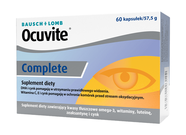 Ocuvite Complete 60 kapsułek | aptekacurate.pl
