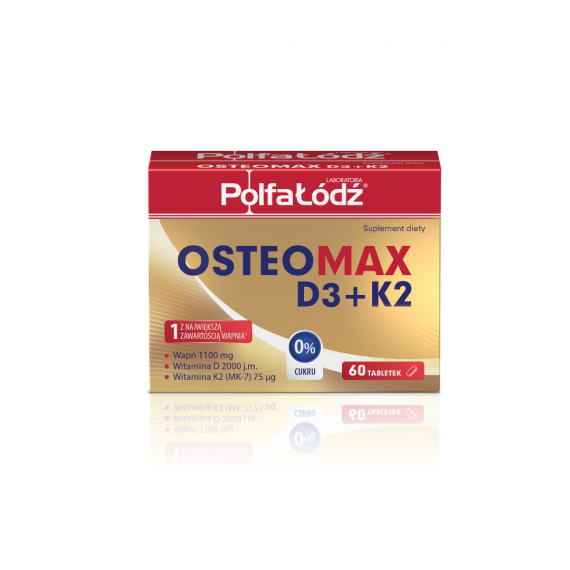 Osteomax D3+K2 , 60 tabletek | APTEKA \ LEKI I SUPLEMENTY ...