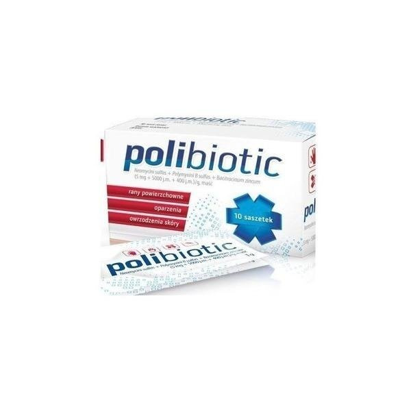 Polibiotic maść 10 sasz.a 1g | APTEKA \ LEKI I SUPLEMENTY ...