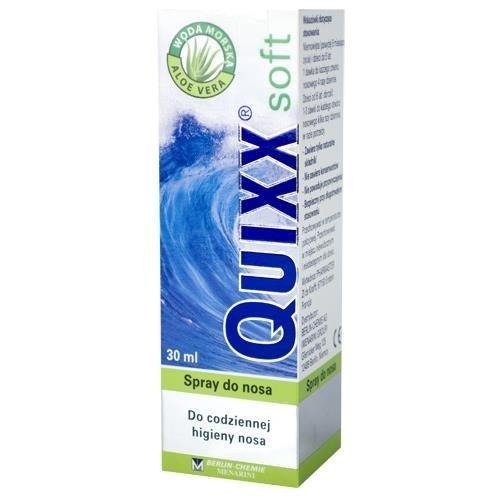 Quixx Soft Spray do nosa 30ml | | Apteka CURATE w Lublinie